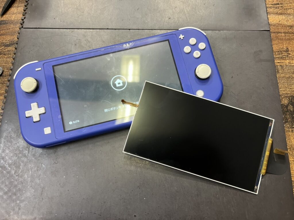Switchlite液晶交換修理 ！高島市よりご来店頂きました (^^♪ - iPhone・iPad・android修理のCareMobileブランチ大津京店 | データそのまま即日修理