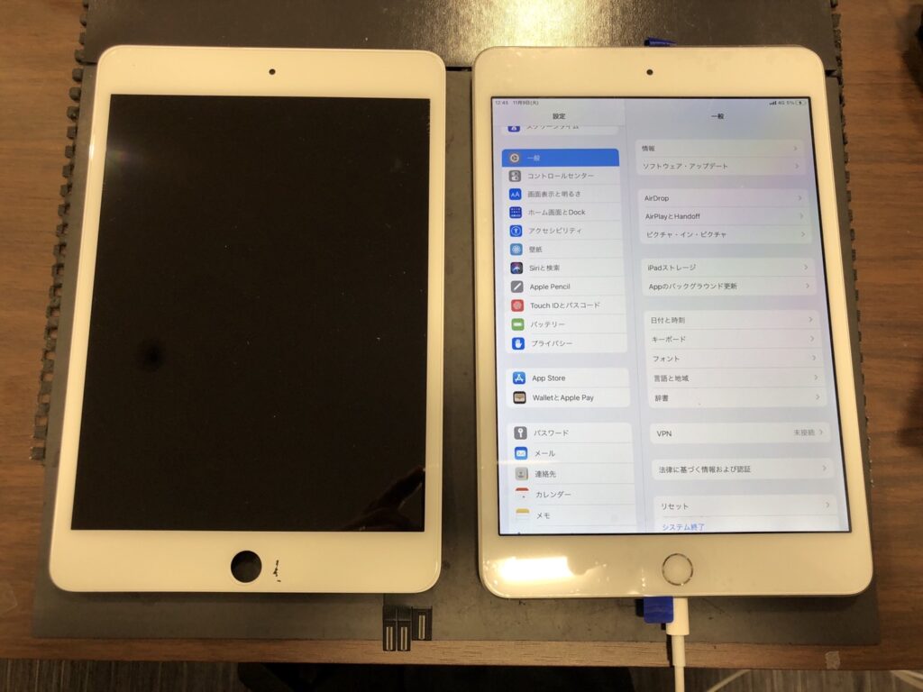 iPad mini5液晶破損交換修理！高島市安曇川町近辺よりご来店頂きました(^^♪ - iPhone・iPad・android修理のCareMobileブランチ大津京店 | データそのまま即日修理